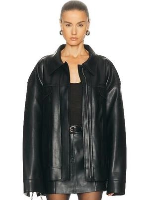 Norma Kamali Oversized Jacket - Black