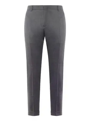 BE ABLE Belt-loops Trousers - Grey