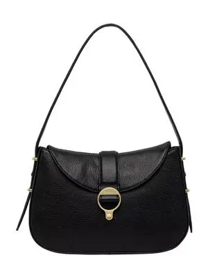 Barbour Alder Buckle Detail Shoulder Bag Black