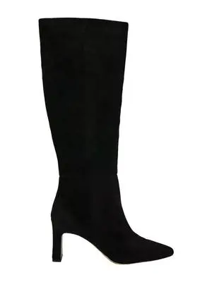 Sam Edelman 70mm Sylvia Suede Boots - Black