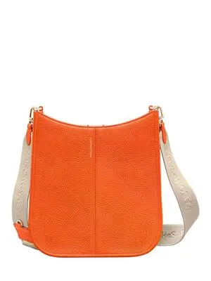 MAISON DE SABRE Maison De Sabré Leather Saddle Bag Orange
