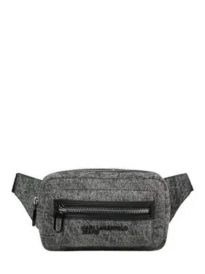 Karl Lagerfeld Washed Denim Belt Bag - Grey