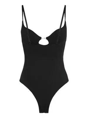 Karl Lagerfeld Cut-out Bodysuit - Black