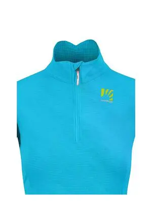 KARPOS Pizzocco Textured Half-zip Top - Blue