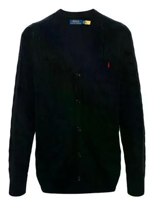 Polo Ralph Lauren Cable-knit Cardigan - Blue