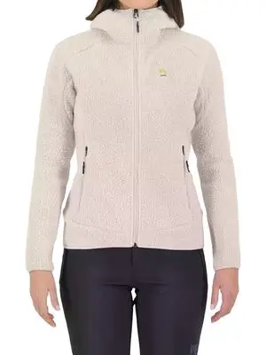 KARPOS Sherpa Fleece Zip-up Hoodie - Neutrals