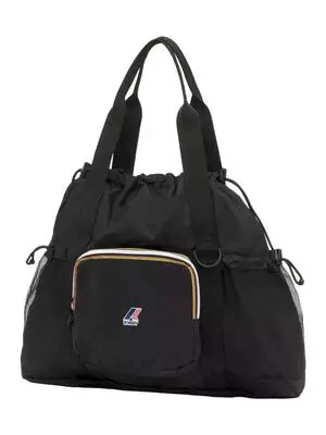 K-WAY Drawstring Tote Bag - Black