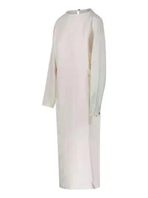 Studio Nicholson Buttoned Midi Dress - Neutrals