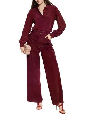 FRAME Buttoned Shirt With Long Sleeves - Red