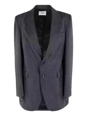 Coperni Checked Blazer - Grey
