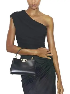 Tory Burch Mini Eleanor Tote Bag - Black