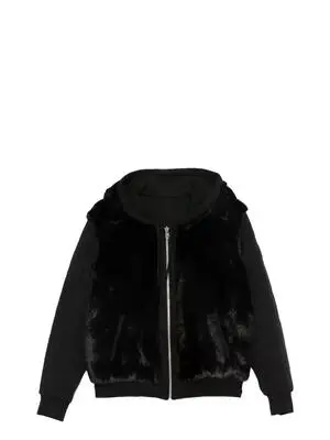 MACKAGE Gwendal Hooded Jacket With Faux Fur Panelling