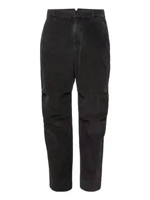 Dsquared2 Straight-leg Jeans With Logo Plaque - Black