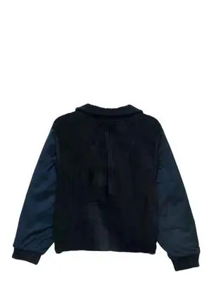 Iceberg Cable Knit Zip-up Jacket - Blue