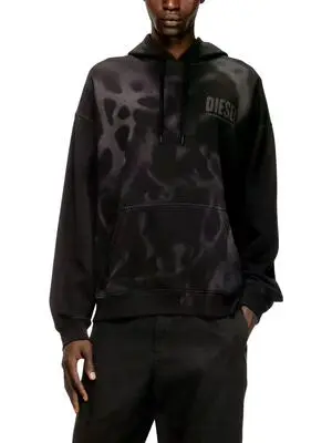 DIESEL® Hooded Pullover - Black