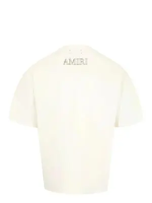 Amiri Outline-pocket T-shirt - Neutrals