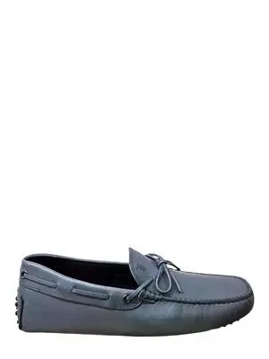 TOD'S Gommini Lace-up Boat Shoes - Grey