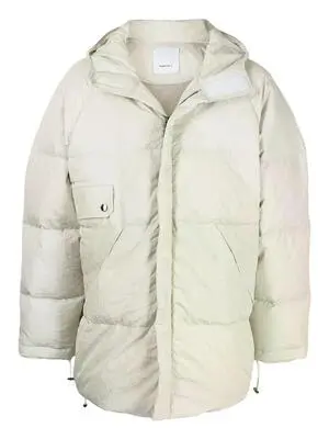 PORTS V Padded Oversized Jacket - Neutrals