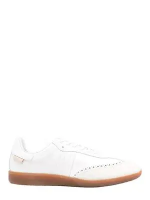 HENDER SCHEME Citizen Lace-up Leather Sneakers - White