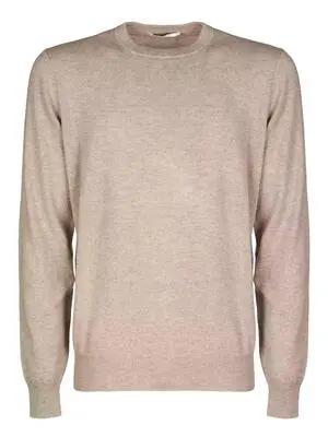 FILIPPO DE LAURENTIIS Crew Neck Sweater - Neutrals