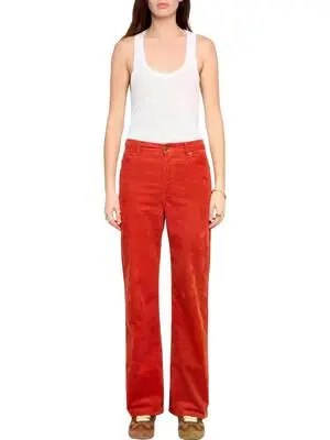 Zadig&Voltaire Evy Corduroy Trousers - Red