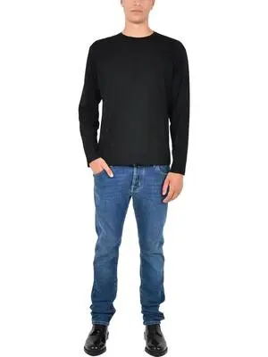 LOW BRAND Long-sleeve T-shirt Black