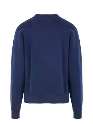 CHERRY WORLD Logo Crew-neck Sweatshirt - Blue