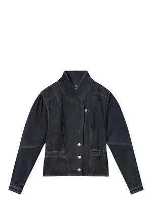 Isabel Marant Étoile Dolie Buttoned Denim Jacket - Blue
