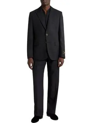 Etro Paisley-motif Jacquard Shirt - Black