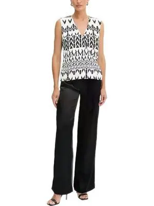 MARCIANO Whitney Belted Trousers - Black