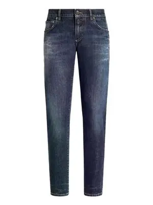 Dolce & Gabbana Dolce & Gabbana Indigo Five-Pocket Jeans Blue