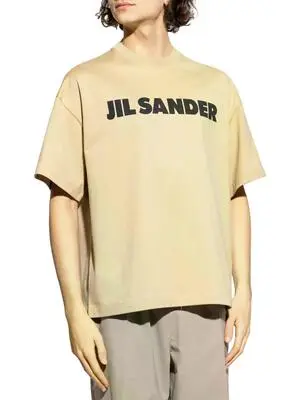 JIL SANDER Logo-print T-shirt - Neutrals