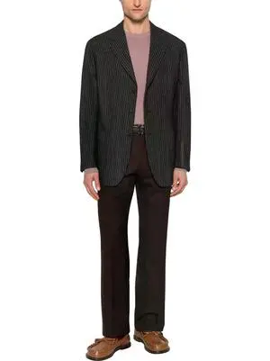 DIKTAT Crew Neck Long Sleeve Sweater - Pink