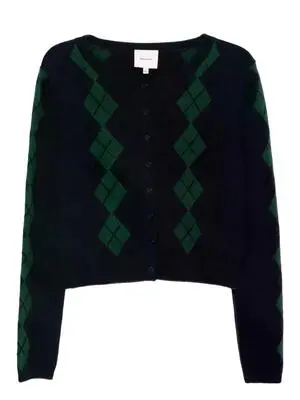 REFORMATION Clara Cardigan - Blue