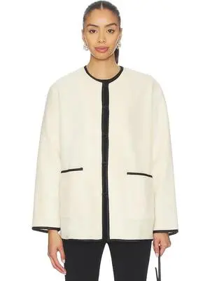 Donni. The Polar Fleece Jacket - Cream