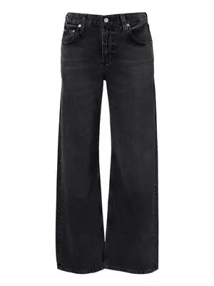 CITIZENS OF HUMANITY Citizens Of Humanity Lindz Low-Rise Straight Jeans In Vintage Black