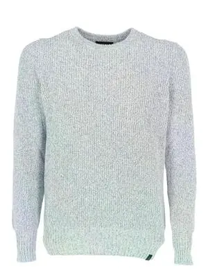 FAY Crew Neck Sweater - Blue