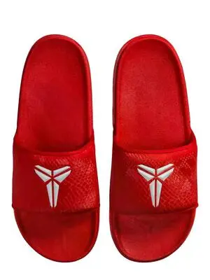 Nike Kobe Off-court Logo-print Flip Flops - Red