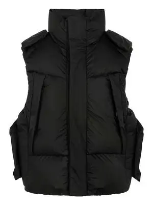 JUUN.J Ripstop Padded Gilet - Black