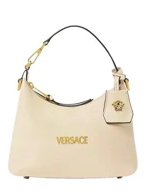 Versace Medusa Charm Tote Bag - Neutrals