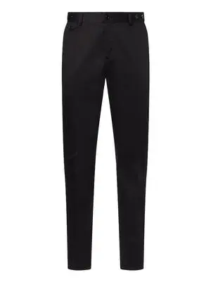 Dolce & Gabbana Cotton-blend Slim Fit Trousers - Blue