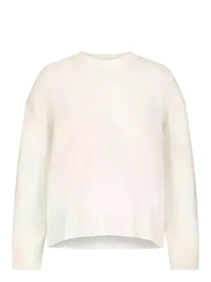 Loulou De Saison LouLou De Saison Drop-Shoulder Ribbed Sweater Neutrals