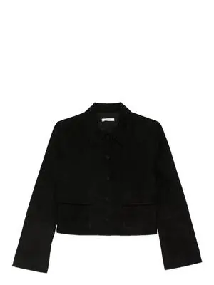 BY MALENE BIRGER Annie Pocket-Buttoned Jacket Black