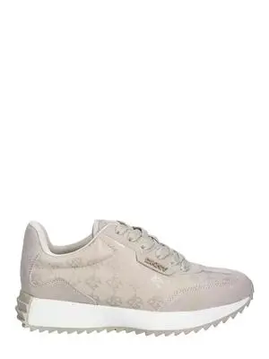 Dkny Logo Print Lace-up Sneakers - Neutrals