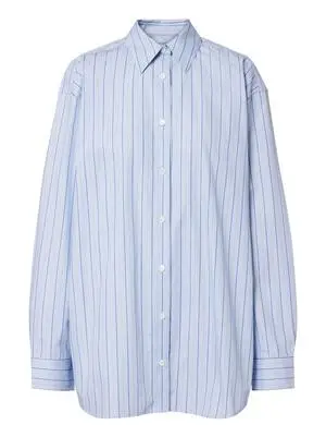 TOTÊME Striped Cotton Shirt