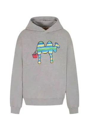MARNI Logo-Printed Hoodie