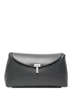 TOTEME TOTEME Logo-Detail Clutch Blue