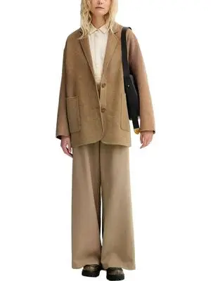 SESSUN Long Sleeve Shirt With Buttoned Cuffs - Neutrals