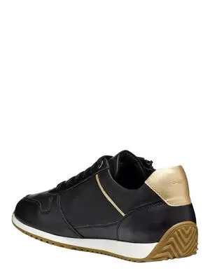 Geox Zip-fastening Round Toe Sneakers - Black