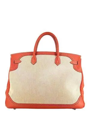 Hermès 2013 Birkin Ghillies 40cm Handbag - Neutrals